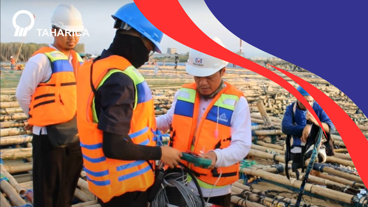 Instalasi dan Konstruksi Untuk Tol Bambu Semarang - Demak - TAHARICA